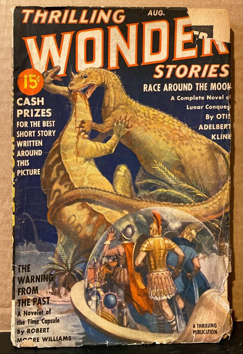 Thrilling Wonder Stories original August 1939 vintage pulp magazine ...