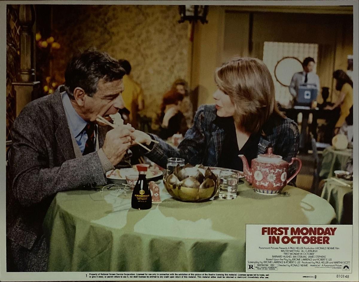 First Monday in October original 1981 vintage lobby card | EstateSales.org