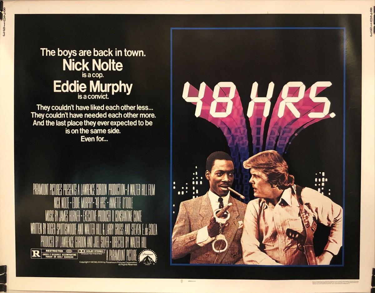 48 Hours original 1982 vintage display card | EstateSales.org 48 Hours original 1982 vintage display card | EstateSales.org