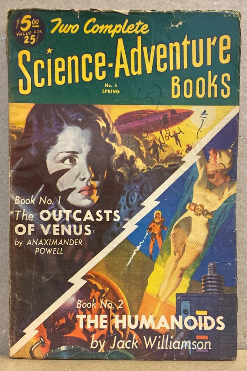 Two Complete Science-Adventure Books original Spring 1952 vintage pulp ...