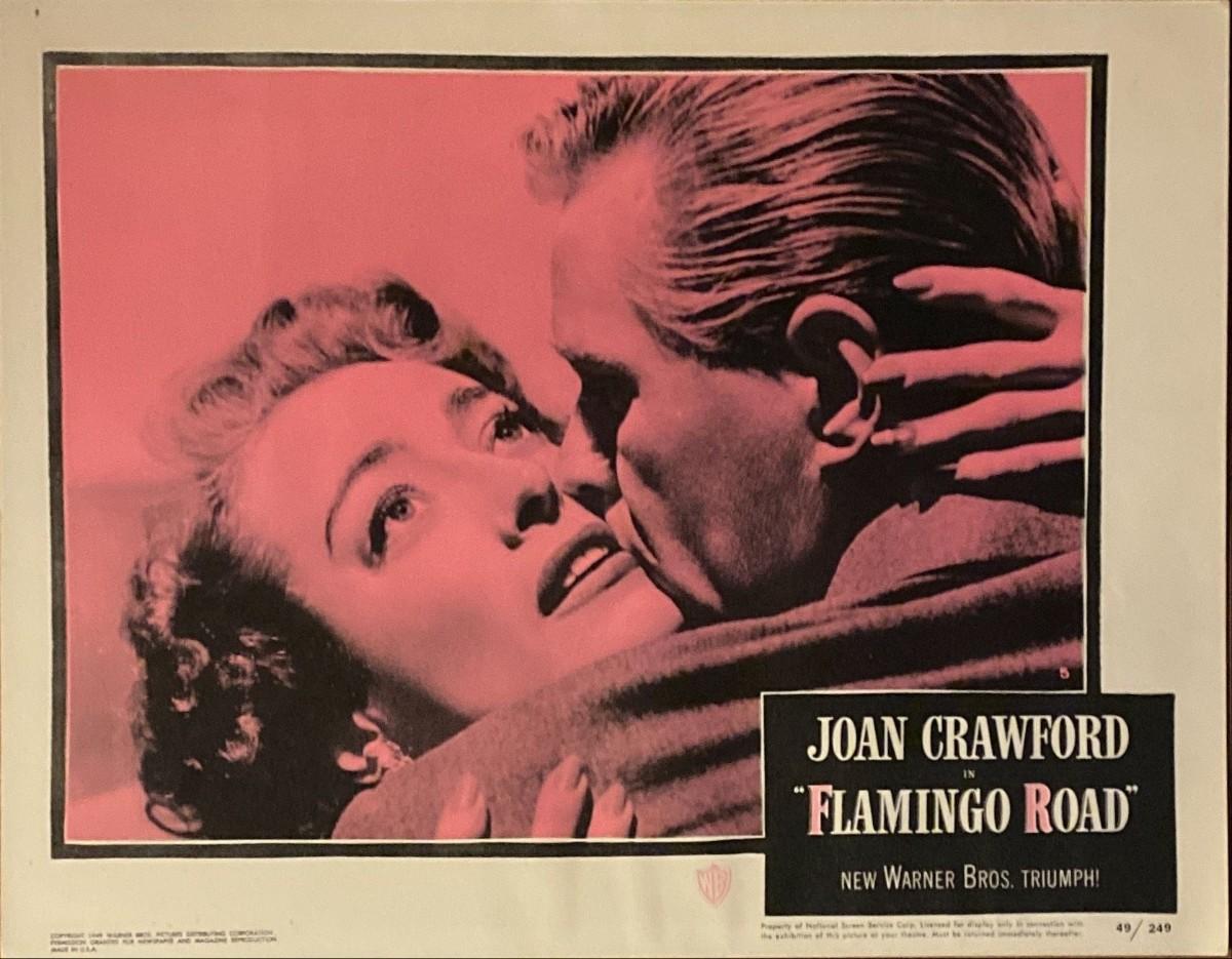 Flamingo Road original 1949 vintage lobby card | EstateSales.org