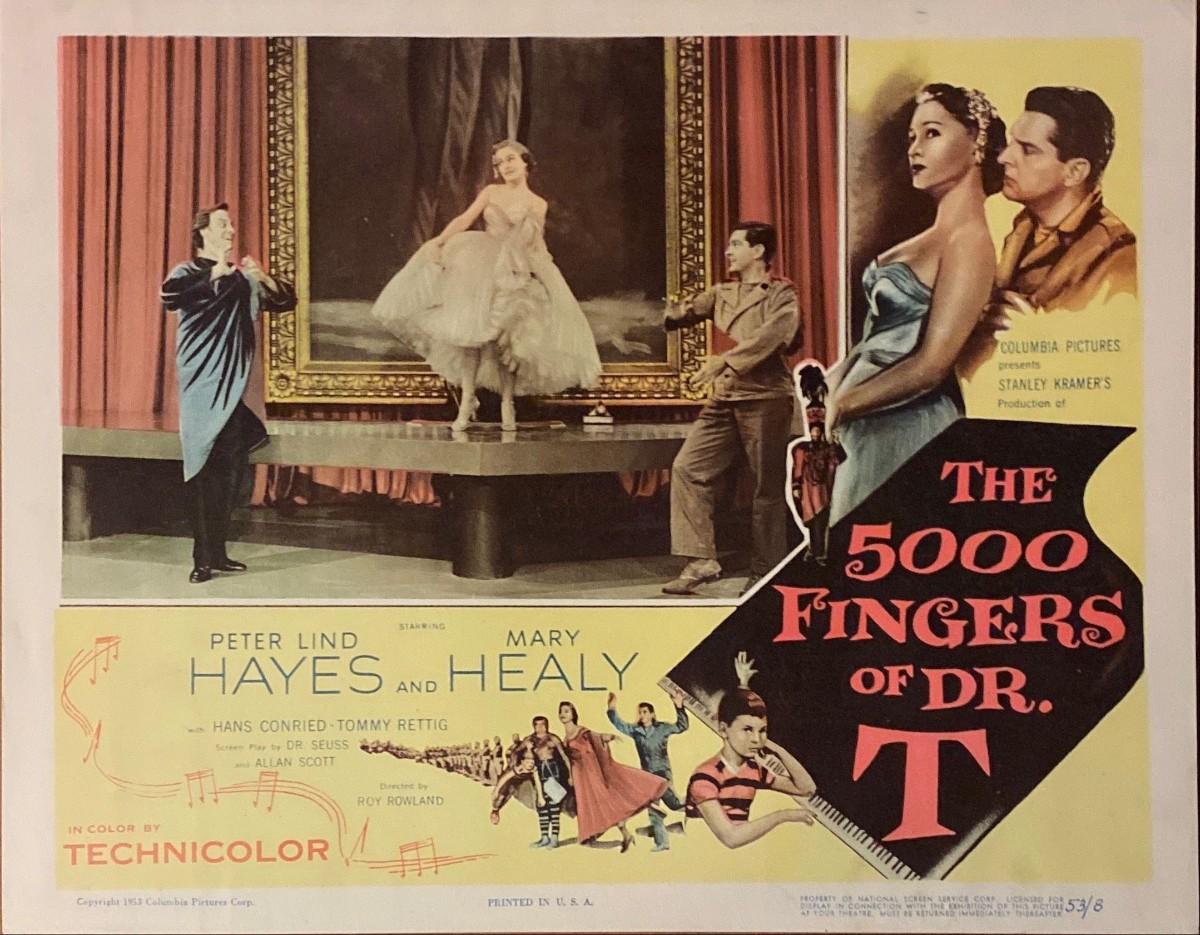 The 5,000 Fingers of Dr. T. original 1953 vintage lobby card ...