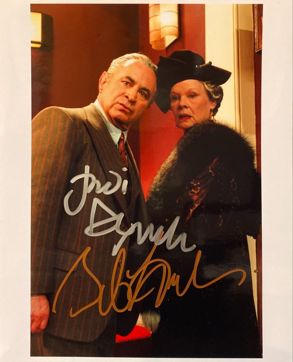 Mrs Henderson Presents Judi Dench and Bob Hoskins signed movie photo ...