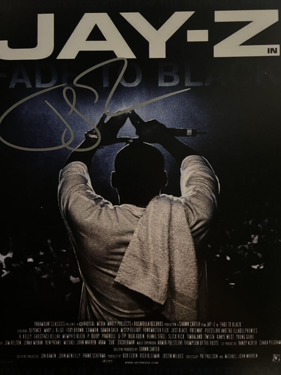 Jay-z signed photo | EstateSales.org