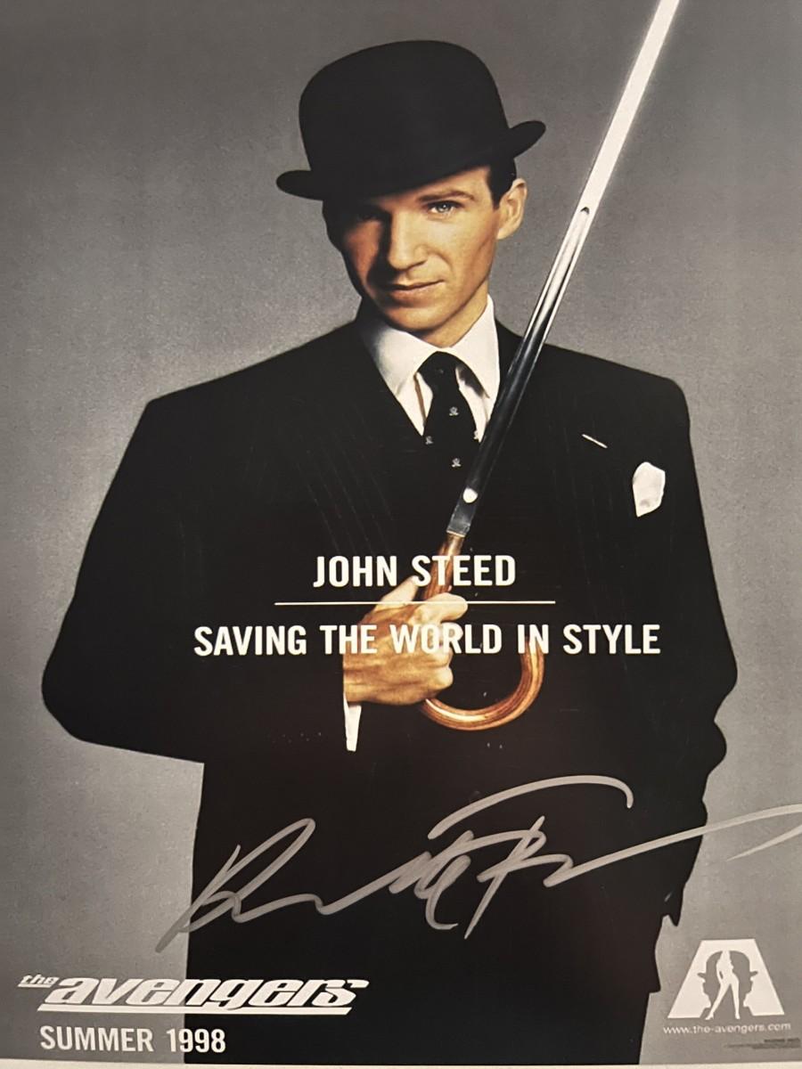 The Avengers Ralph Fiennes signed movie photo | EstateSales.org