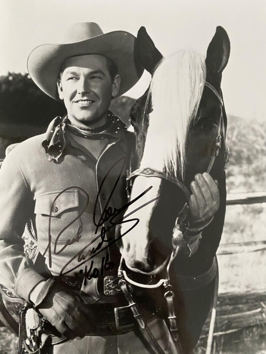 Rex Allen signed photo | EstateSales.org