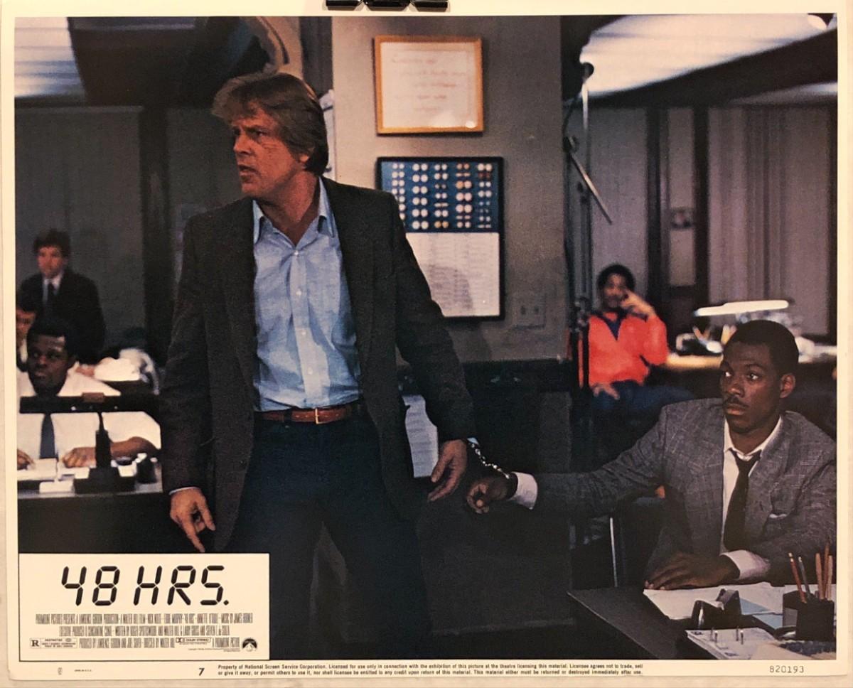 48 Hrs. original 1982 vintage lobby card | EstateSales.org