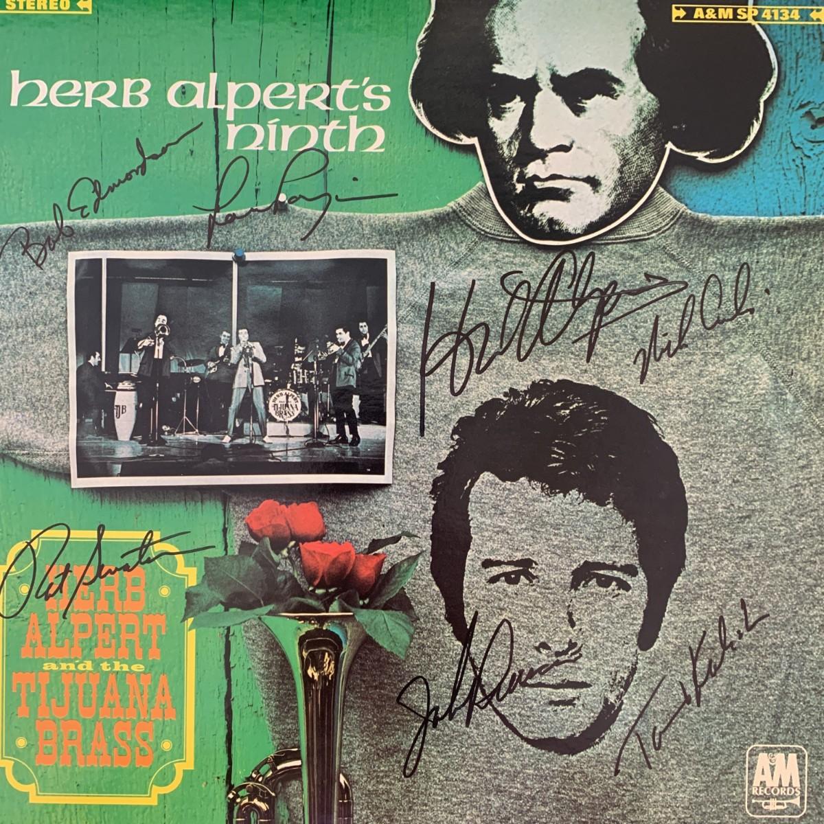 Herb Alpert And The Tijuana Brass Herb Alperts Ninth Signed Album ...