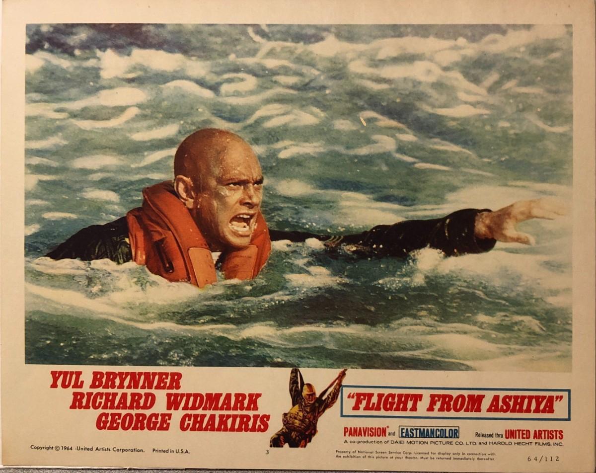 Flight From Ashiya original 1964 vintage lobby card | EstateSales.org