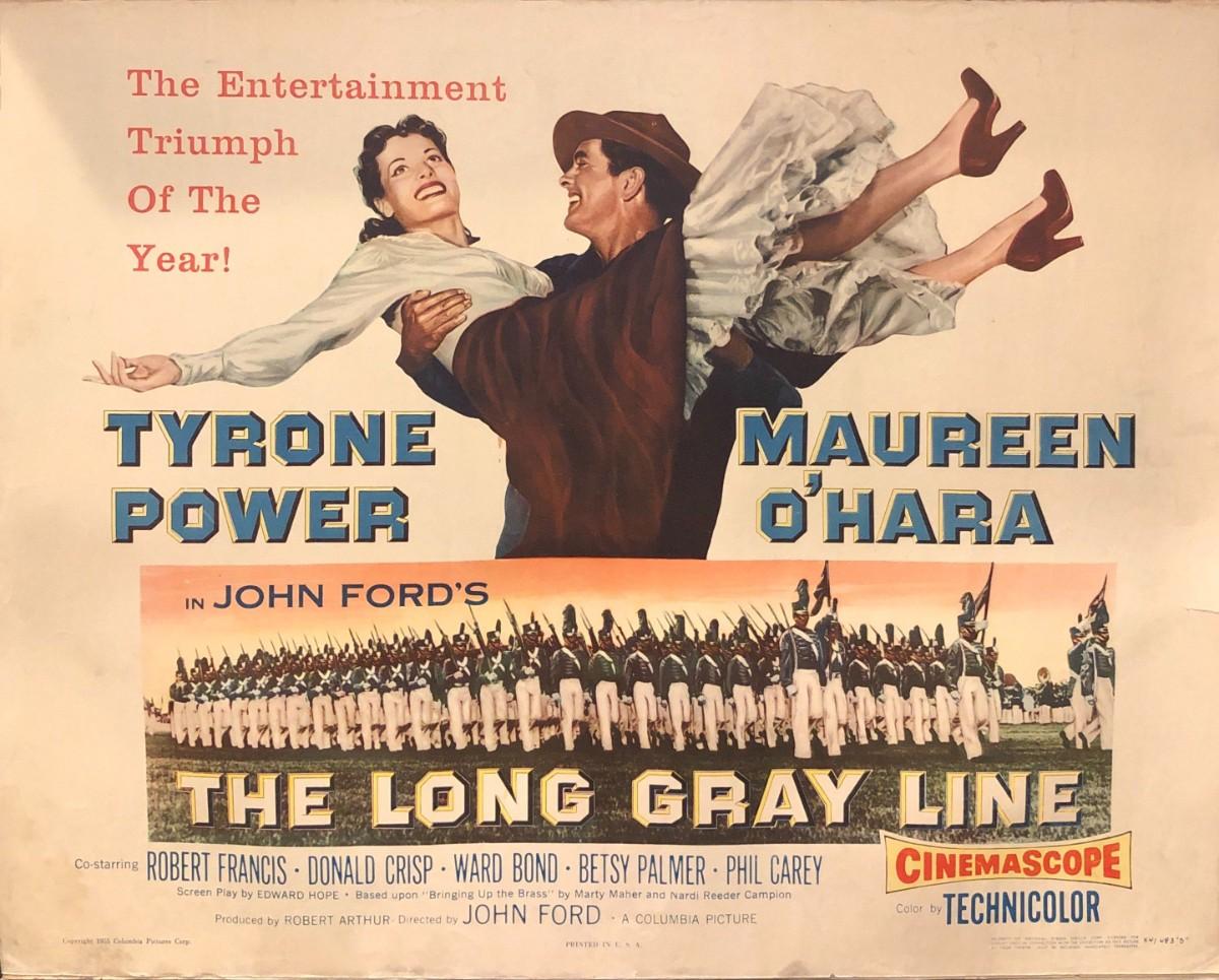 The Long Gray Line original 1954 display sheet | EstateSales.org