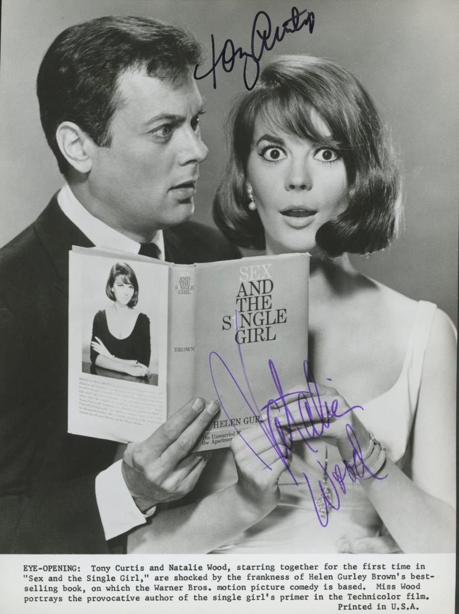 Sex and the Single Girl Tony Curtis and Natalie Wood | EstateSales.org