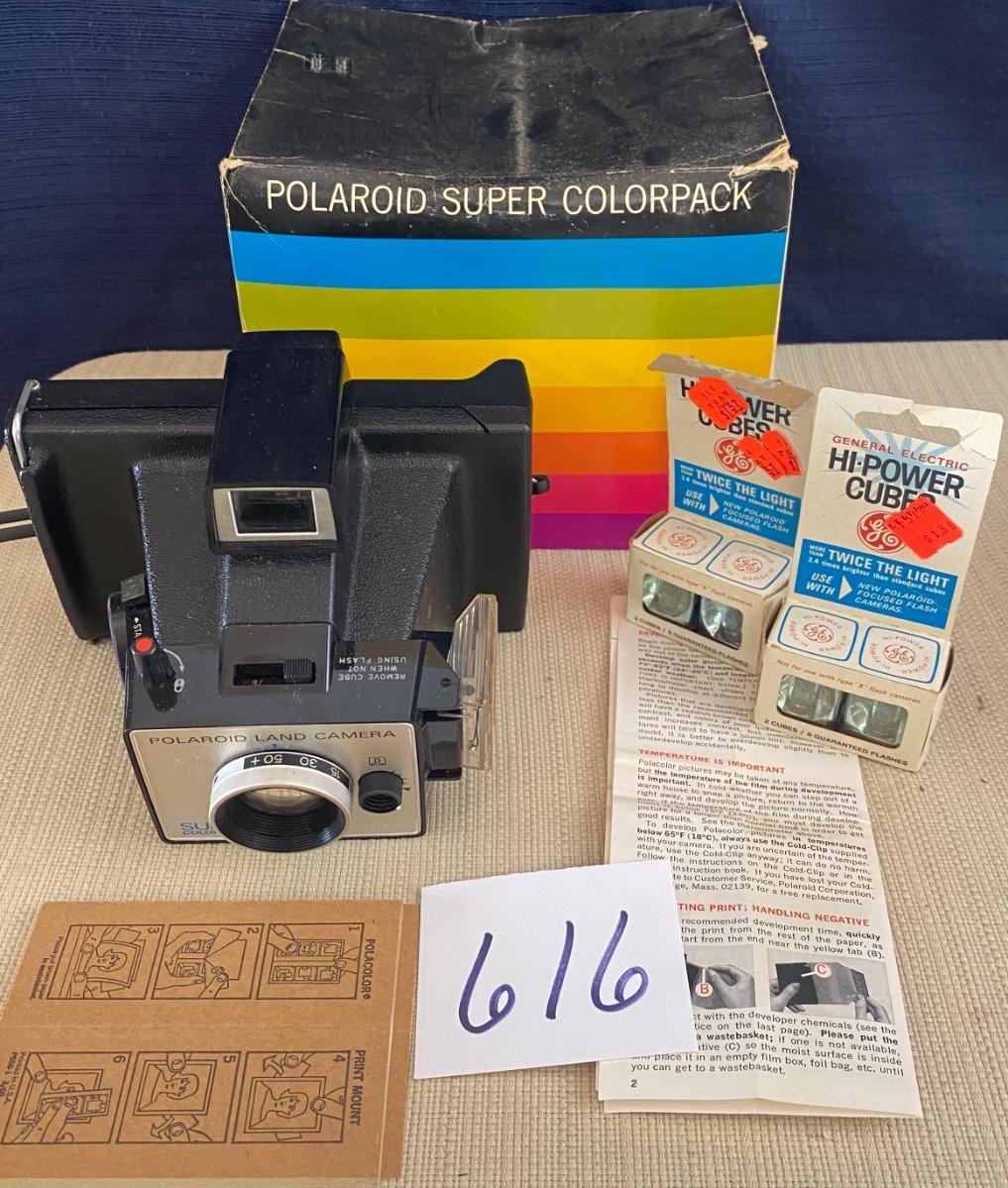Vintage Polaroid Supercolor Pack