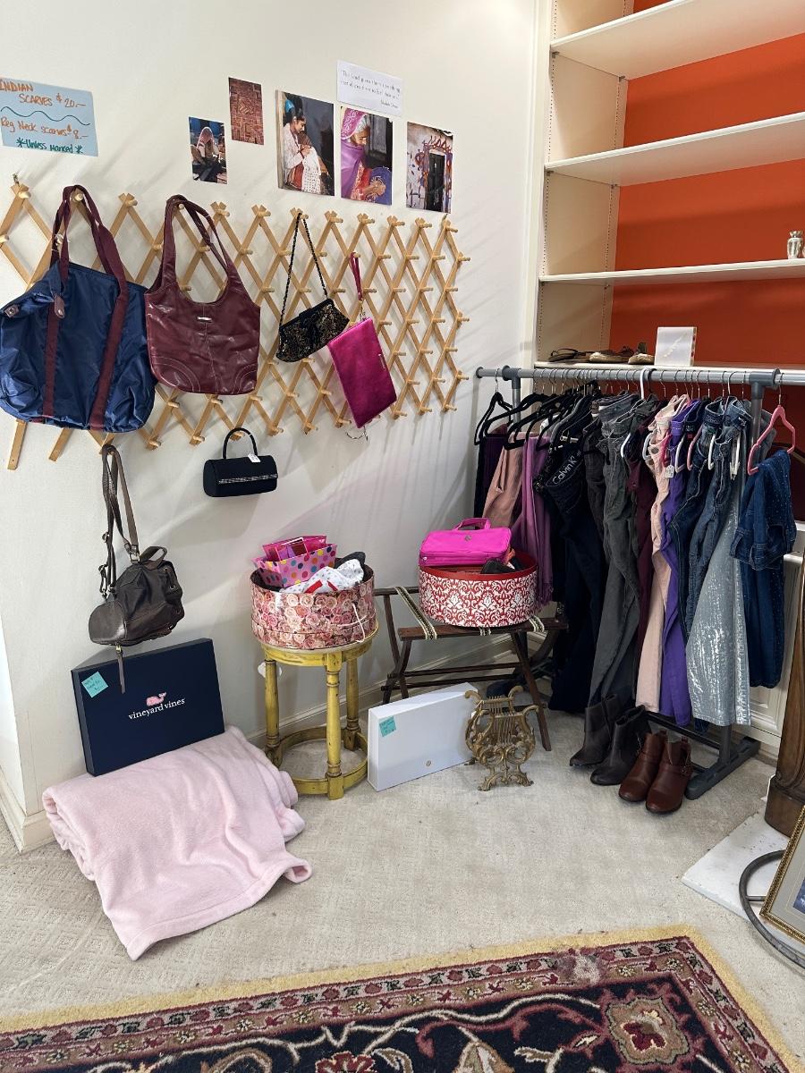 Lot 5: Women's Clothing, Rug & More (Brick House) | EstateSales.org