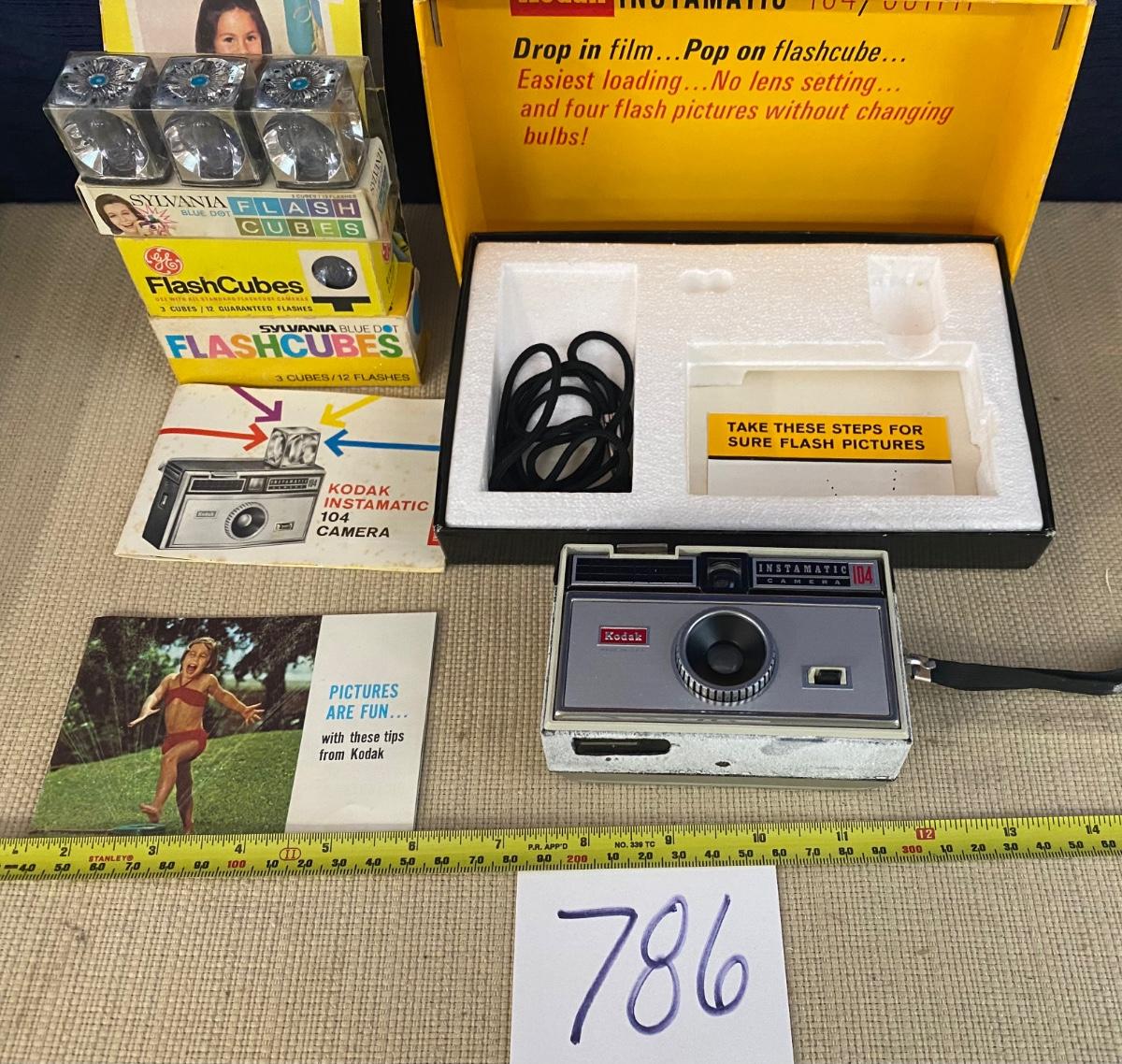 Vintage Kodak 104 Instamatic Camera | EstateSales.org Vintage Kodak 104 Instamatic Camera | EstateSales.org