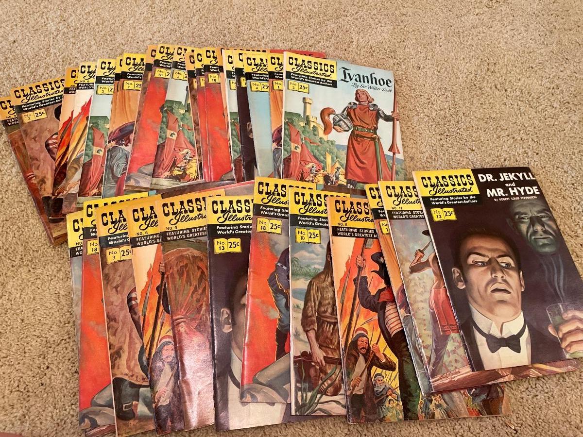 Classic Illustrated Comics | EstateSales.org