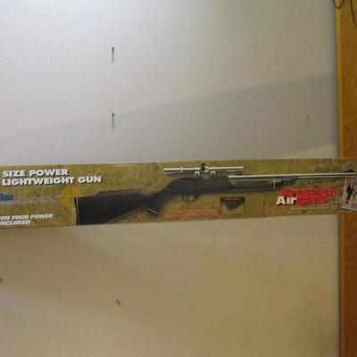 Crosman Air Gun Model 66 Power Master With Superscope In Gun Box - A ...