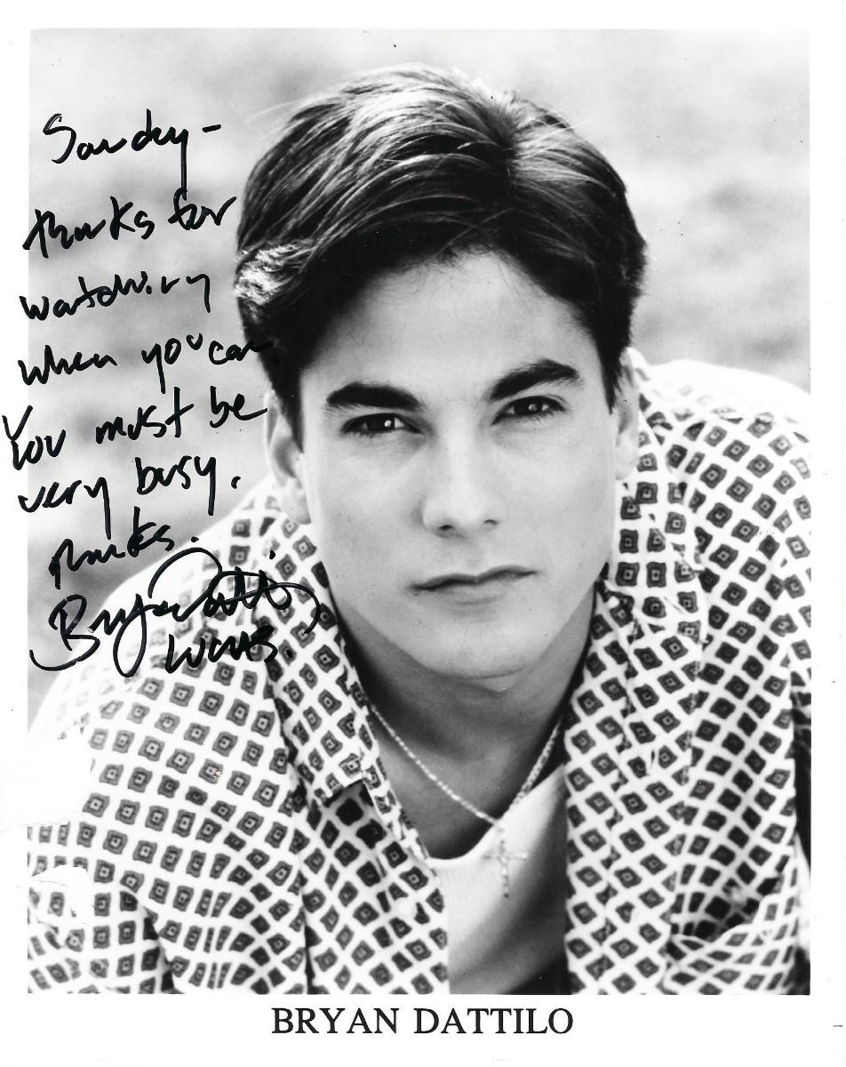 Bryan Dattilo signed photo | EstateSales.org