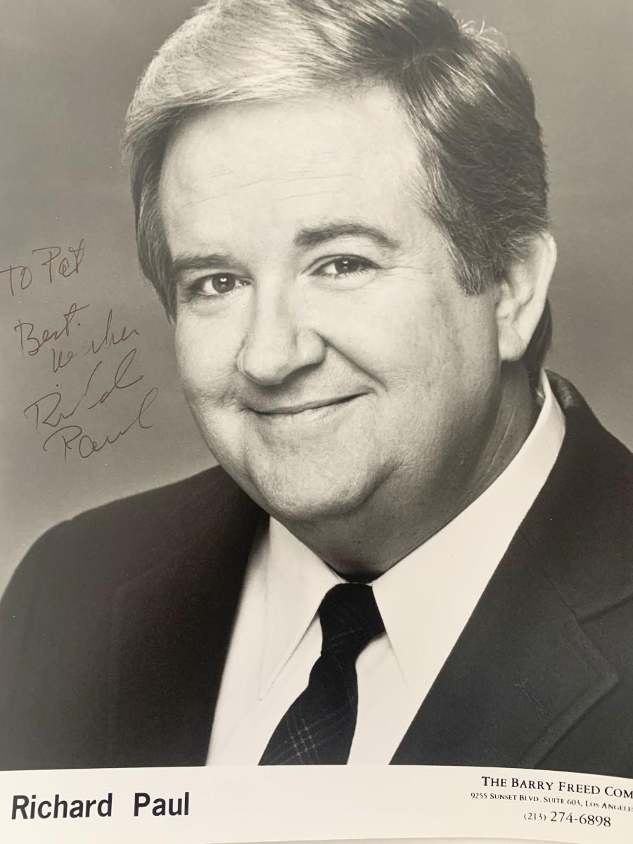Richard Paul signed photo | EstateSales.org