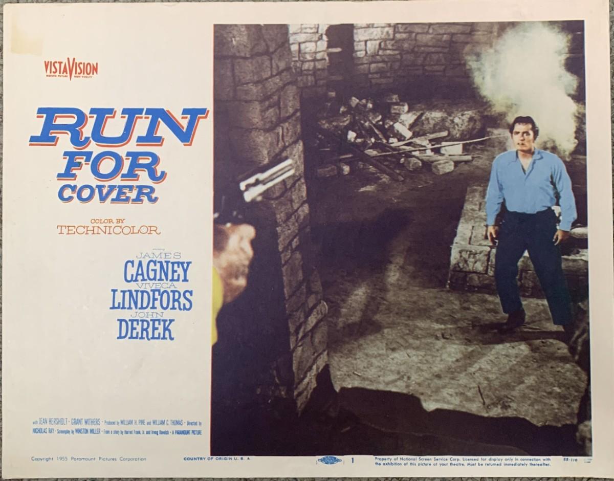 Run For Cover 1955 original lobby card | EstateSales.org
