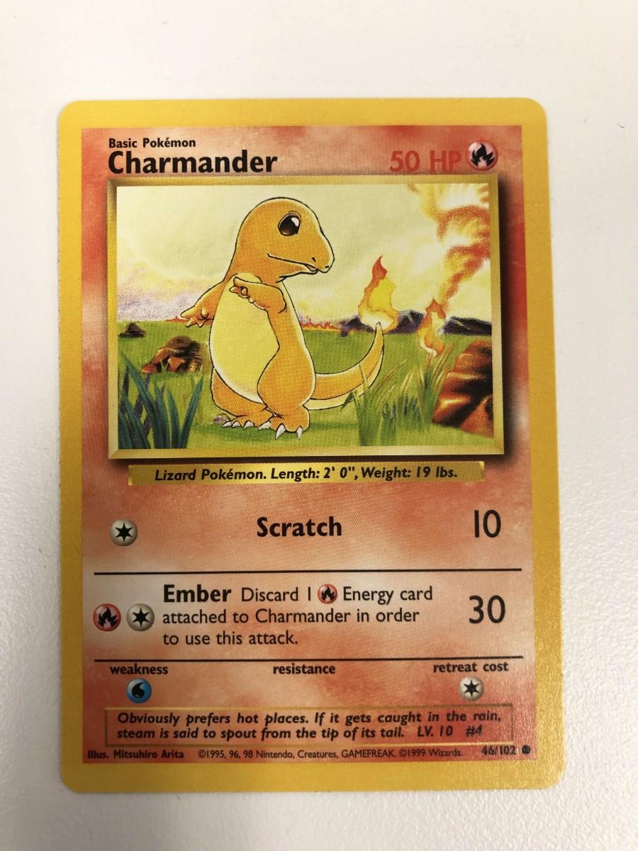 1999 Pokemon #46 Charmander Game Card | EstateSales.org