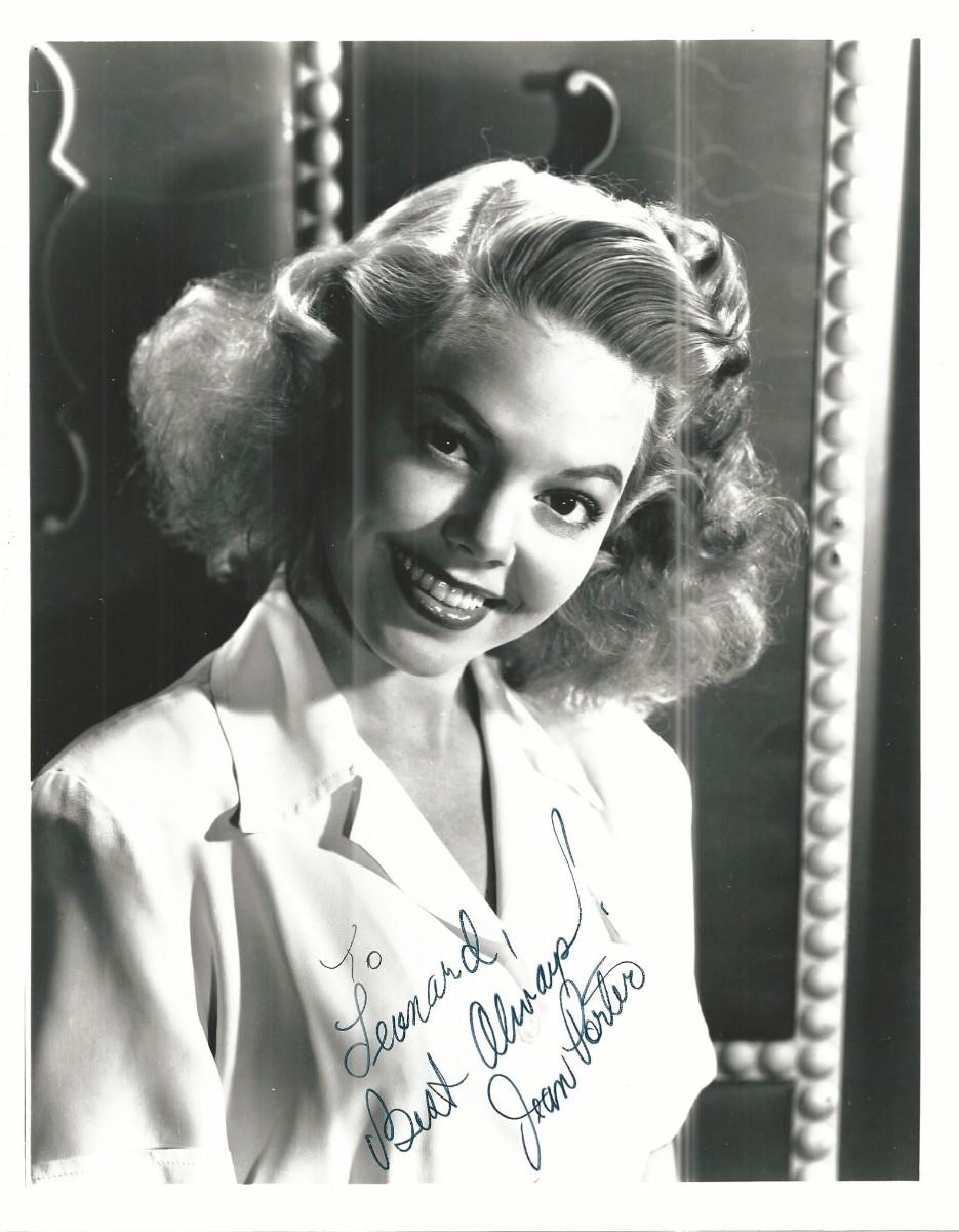 Jean Porter Signed Photo | EstateSales.org