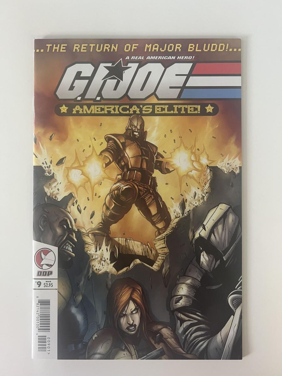 GI Joe Elite Major Bludd Issue #9 Comic Book | EstateSales.org