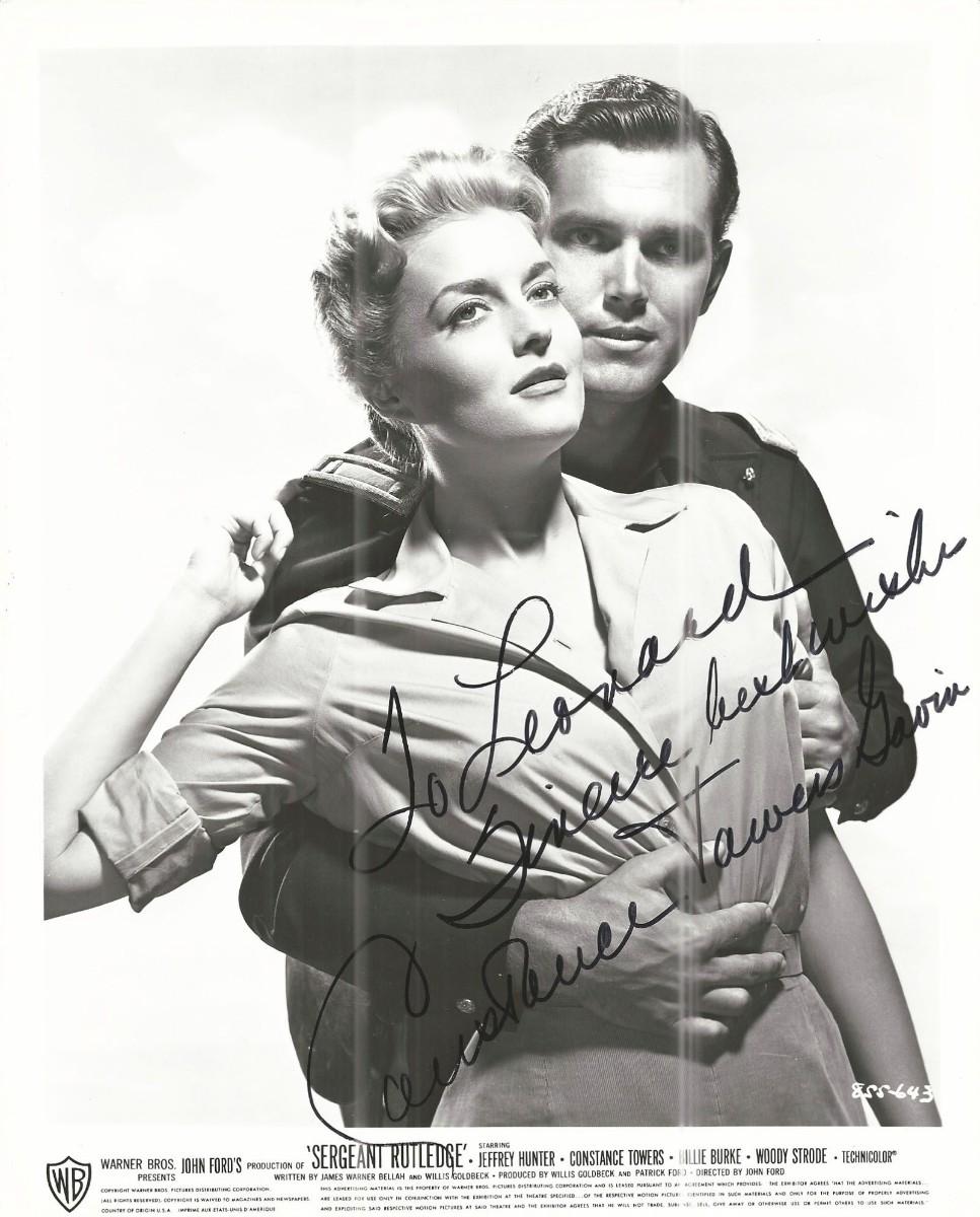 Sergeant Rutledge Constance Towers Signed Movie Photo | EstateSales.org