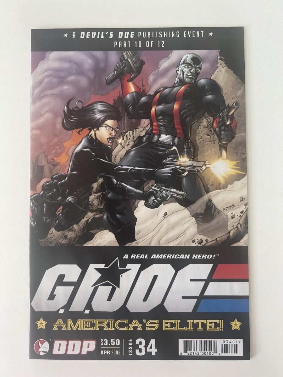 GI Joe Elite Devils Due Issue #34 Comic Book | EstateSales.org