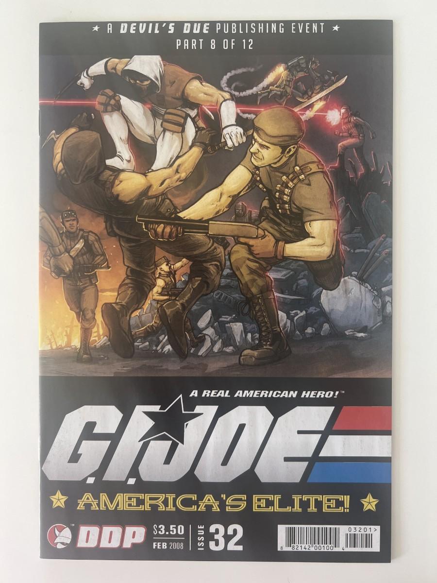 GI Joe Elite Devils Due Issue #32 Comic Book | EstateSales.org