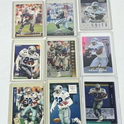 LOT 241: Emmitt Smith Football Cards | EstateSales.org