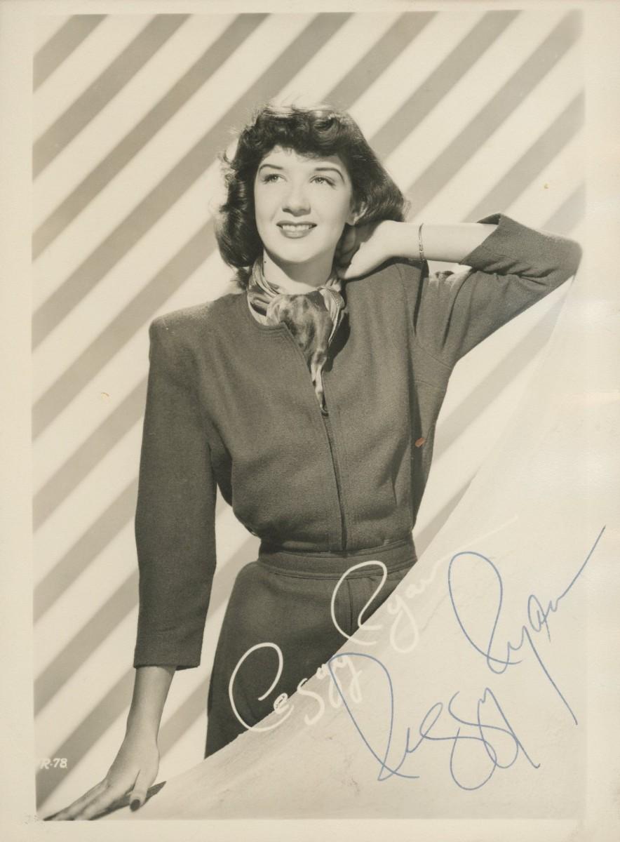 Peggy Ryan signed photo | EstateSales.org