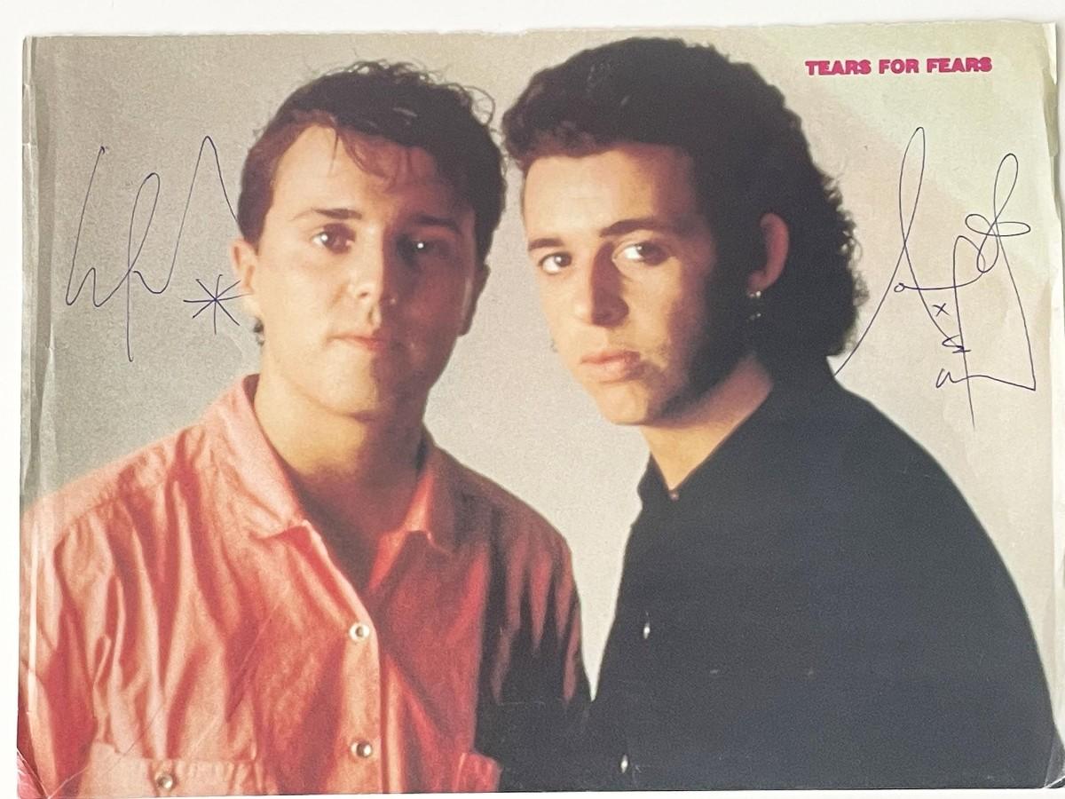 Tears for Fears band signed photo | EstateSales.org