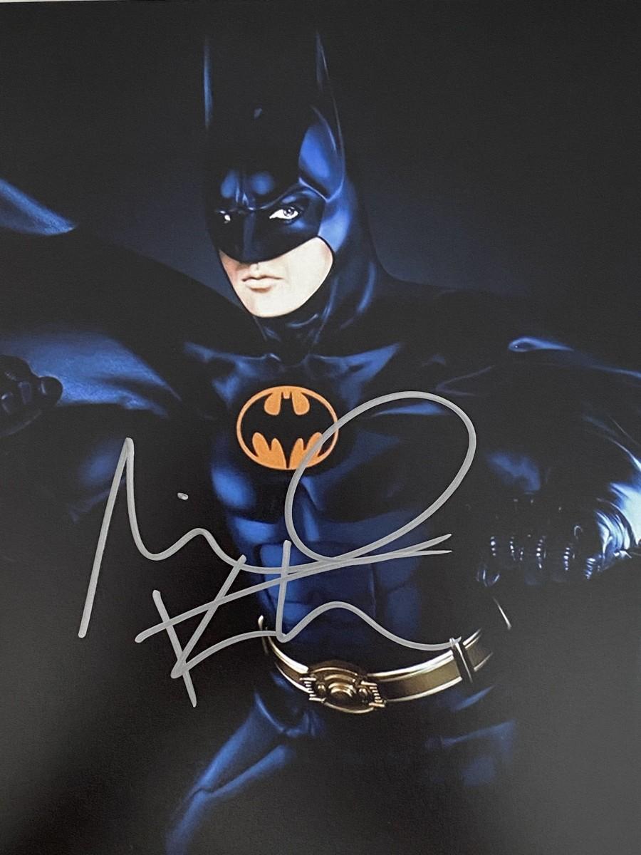 Batman Michael Keaton signed photo | EstateSales.org