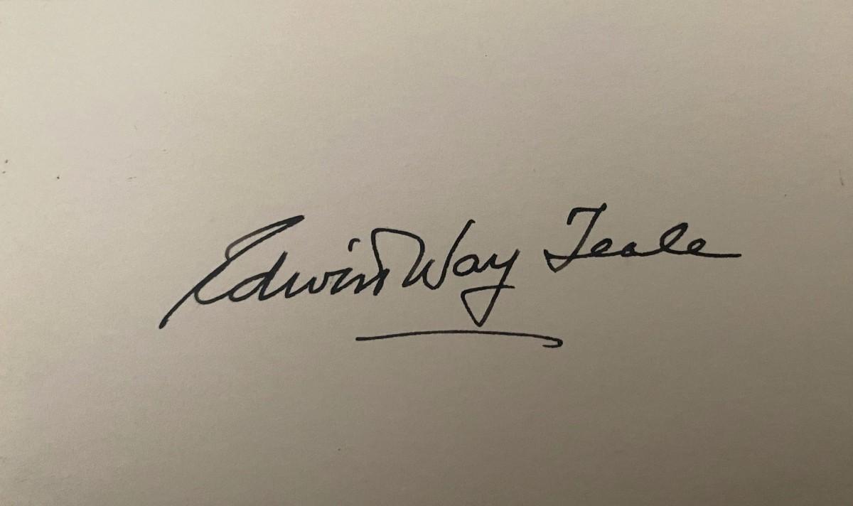 Edwin Way Teale Signature | EstateSales.org