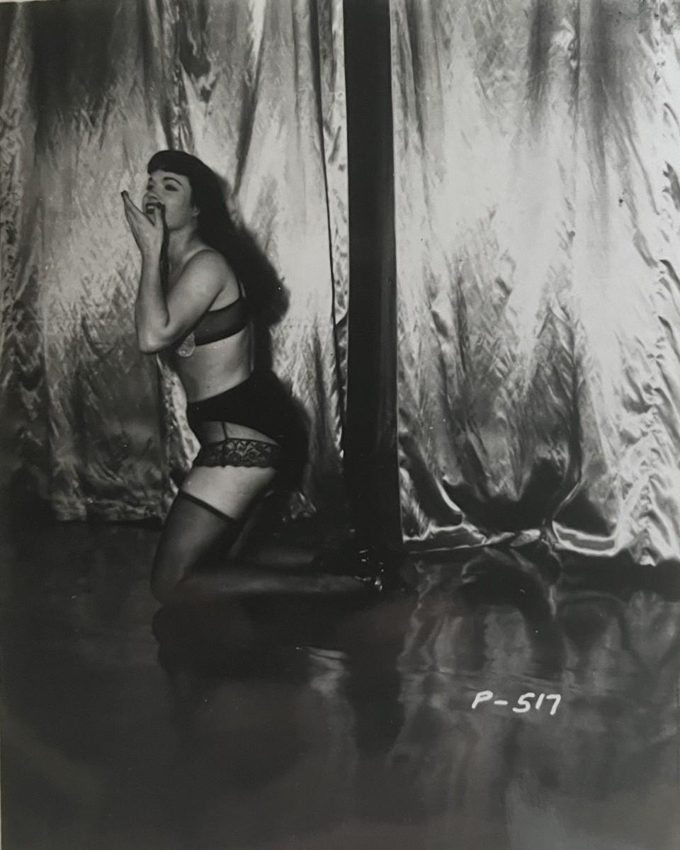 Bettie Paige Irving Klaw Original Photo