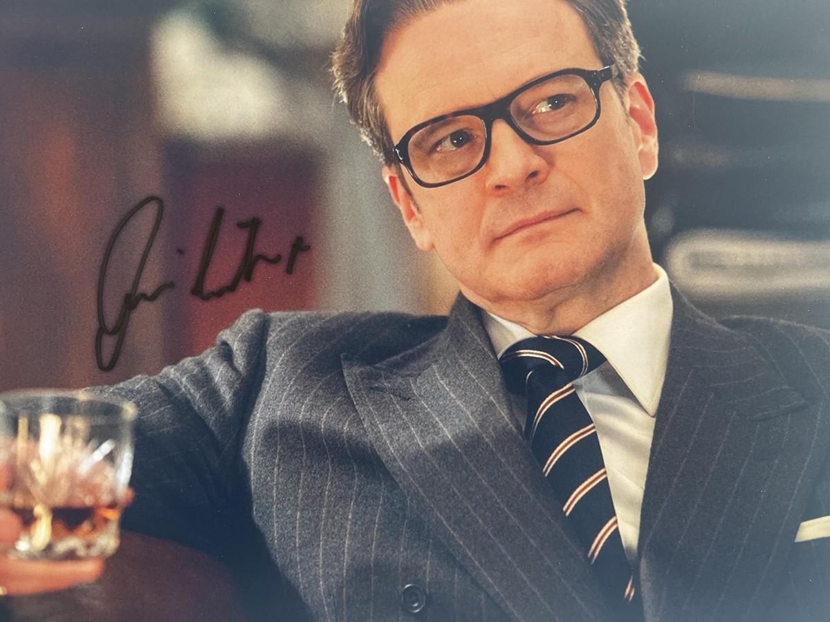 Kingsman Colin Firth signed photo | EstateSales.org