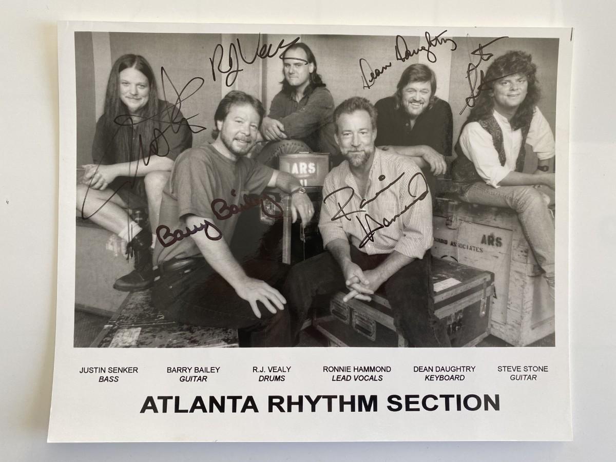 Atlanta Rhythm Section signed band photo | EstateSales.org