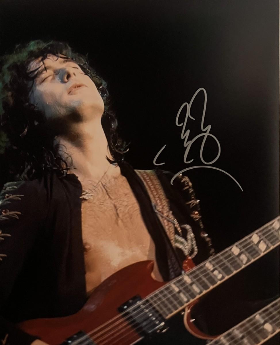 Led Zeppelin Jimmy Page signed photo | EstateSales.org