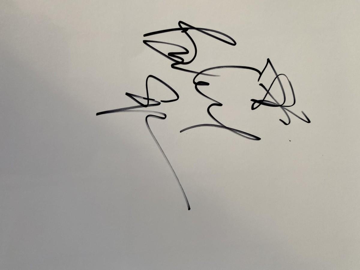 Britney Spears original signature | EstateSales.org