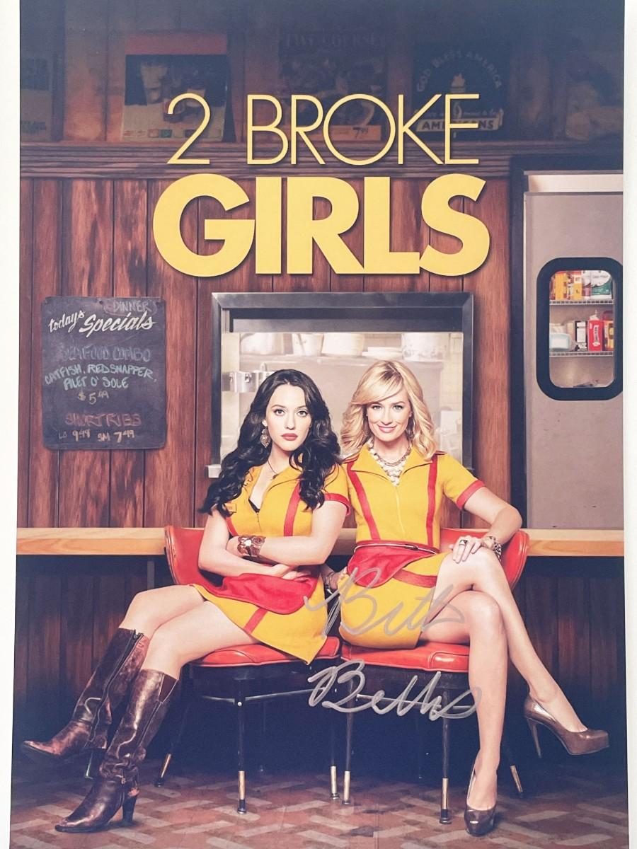 2 Broke Girls Beth Behrs signed photo | EstateSales.org