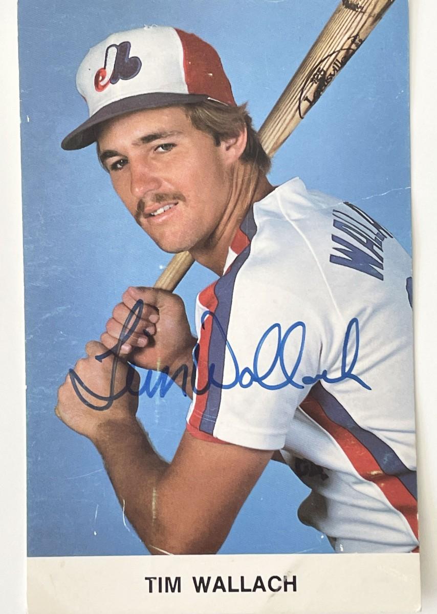 Montreal Expos Tim Wallach signed photo | EstateSales.org