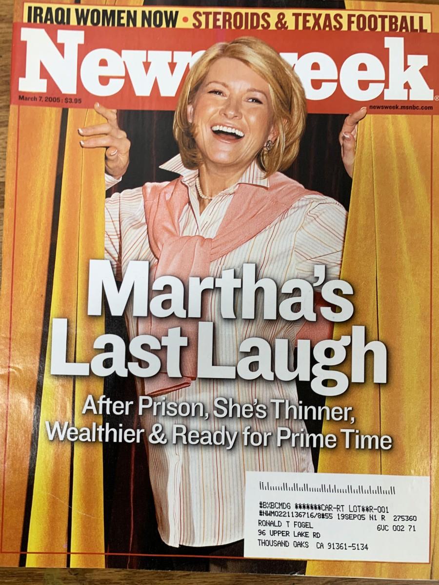 Newsweek Magazine 2005 Martha Stewart Issue | EstateSales.org