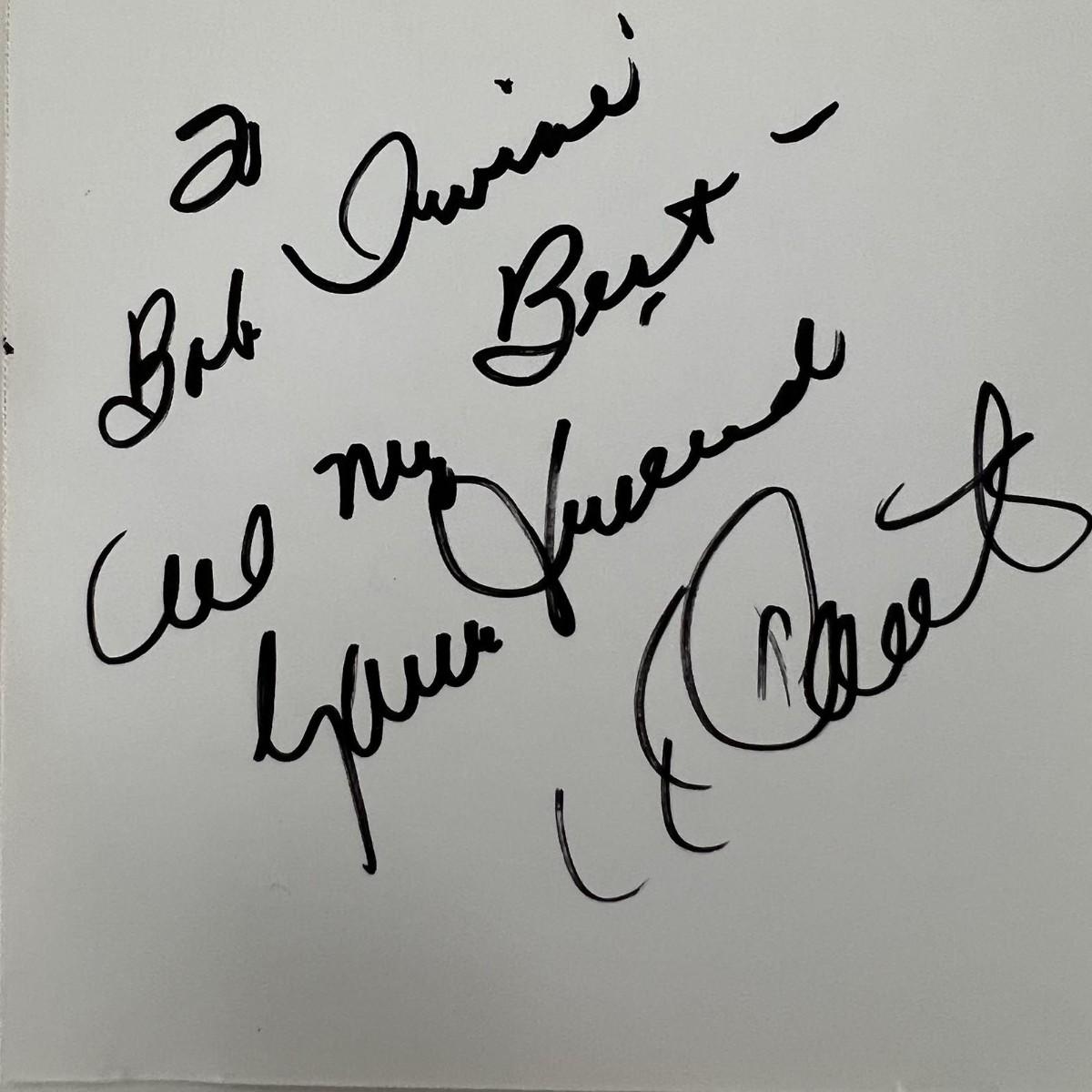 Dick Contino Horace Heidt presents signed CD | EstateSales.org