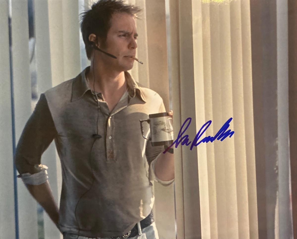 Sam Rockwell signed photo | EstateSales.org