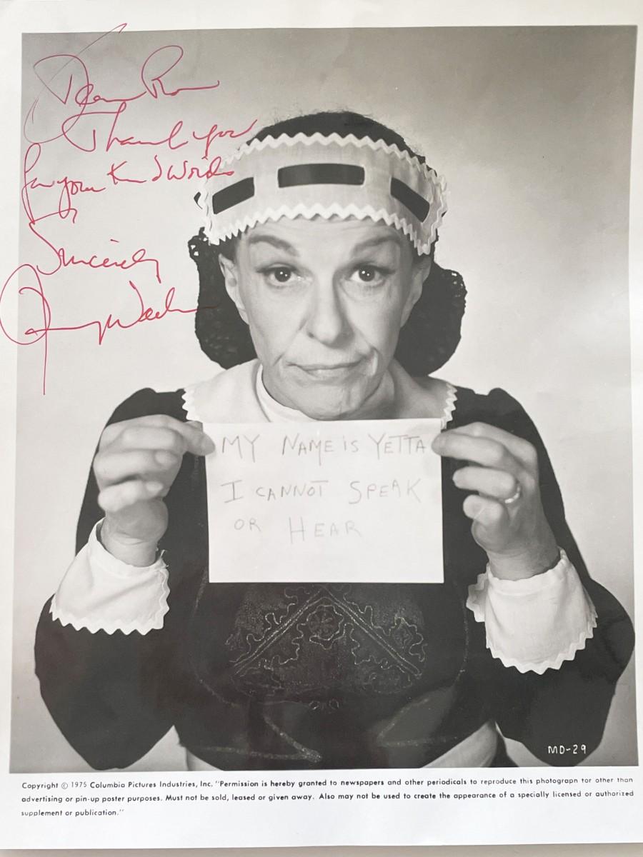 Nancy Walker signed photo | EstateSales.org
