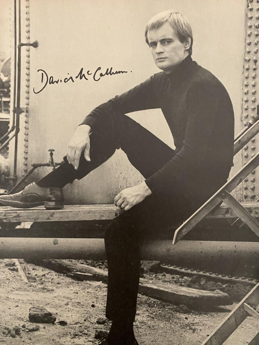 David McCallum Signed McCallum and Vaughn Magazine. | EstateSales.org