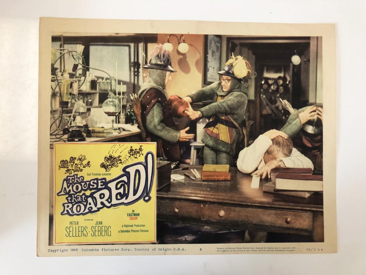 The Mouse That Roared original 1959 vintage lobby card | EstateSales.org