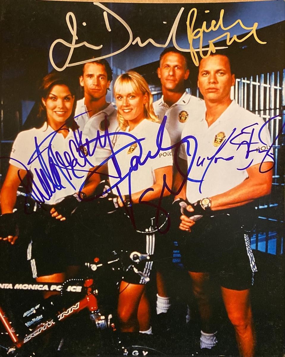 Pacific Blue cast signed photo | EstateSales.org