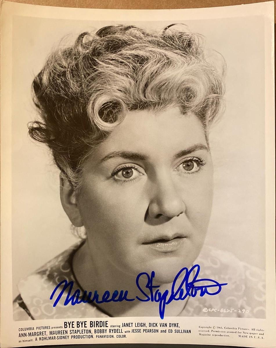 Bye Bye Birdie Maureen Stapleton signed movie photo | EstateSales.org