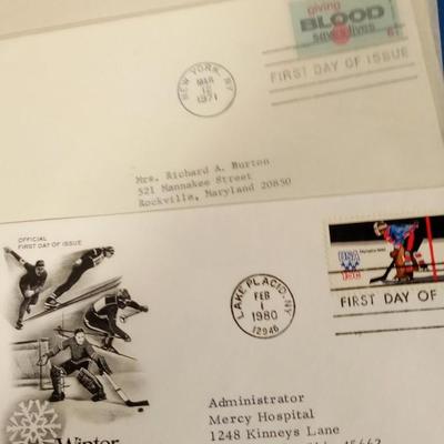 LOT 105 TEN OLD FIRST DAY COVERS | EstateSales.org